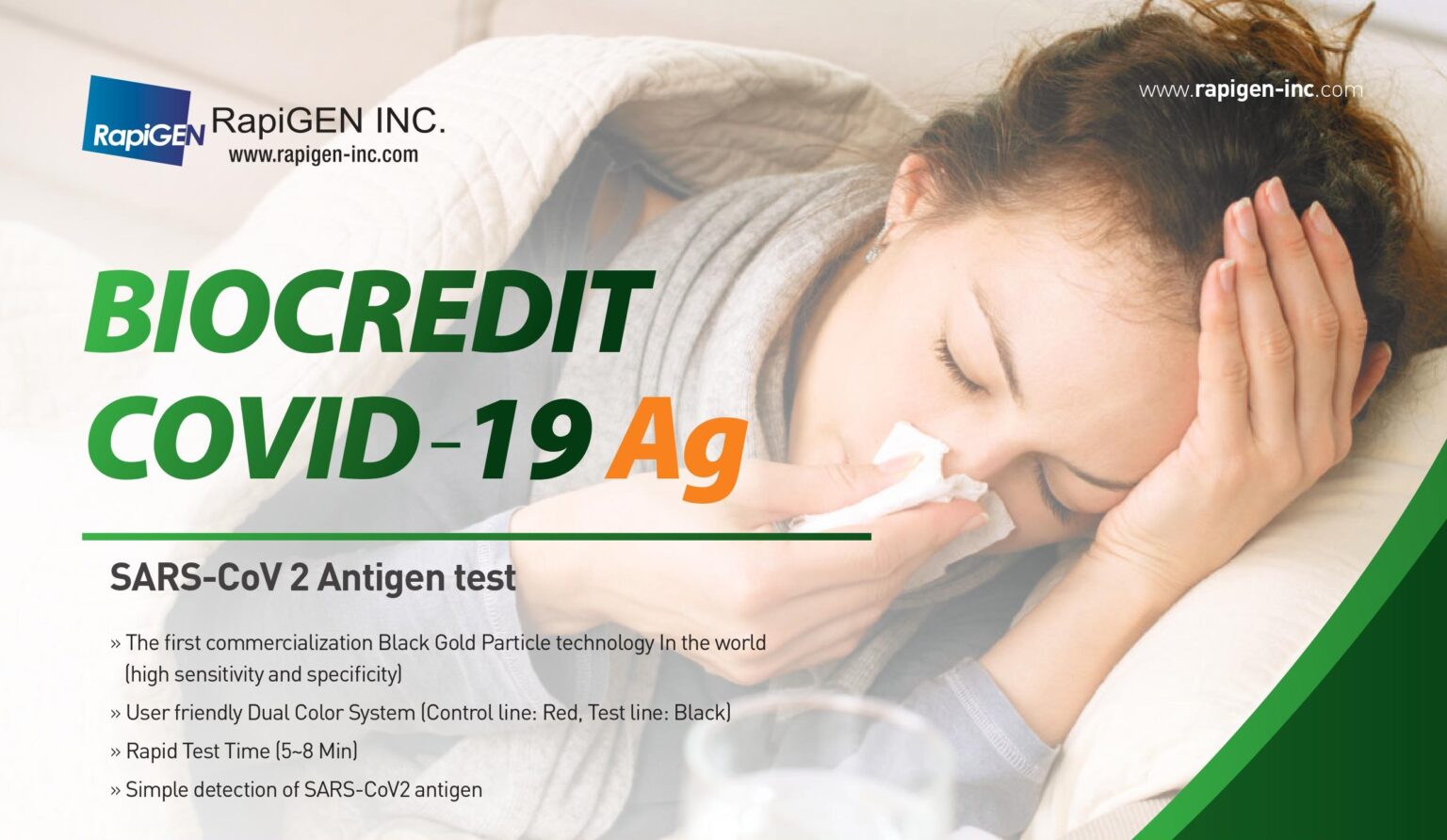 Updated Rapigen AG rapid test Clinical Evaluation Summary Nov. 2020 ...